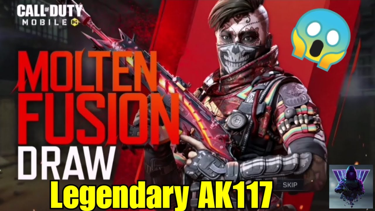 *NEW* LEGENDARY AK117 | Awesome New Molten Fusion Lucky Draw | CoDM ...