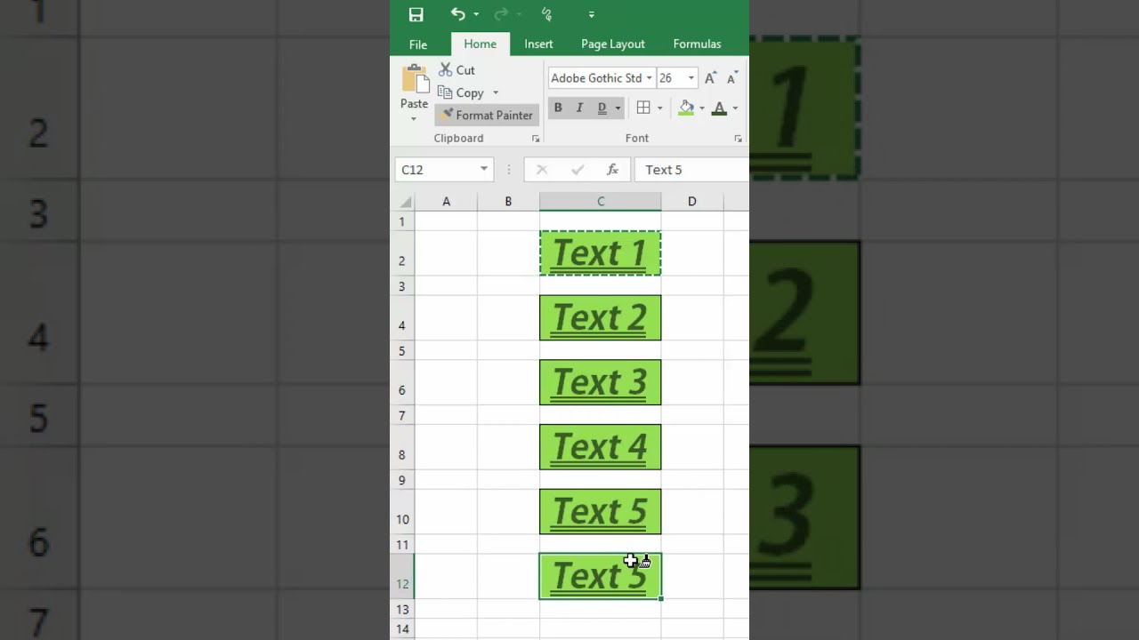Use Format Painter In Excel Multiple Times Multiple Times Use Of Use Format Painter In Excel Multiple Times Multiple Times Use Of