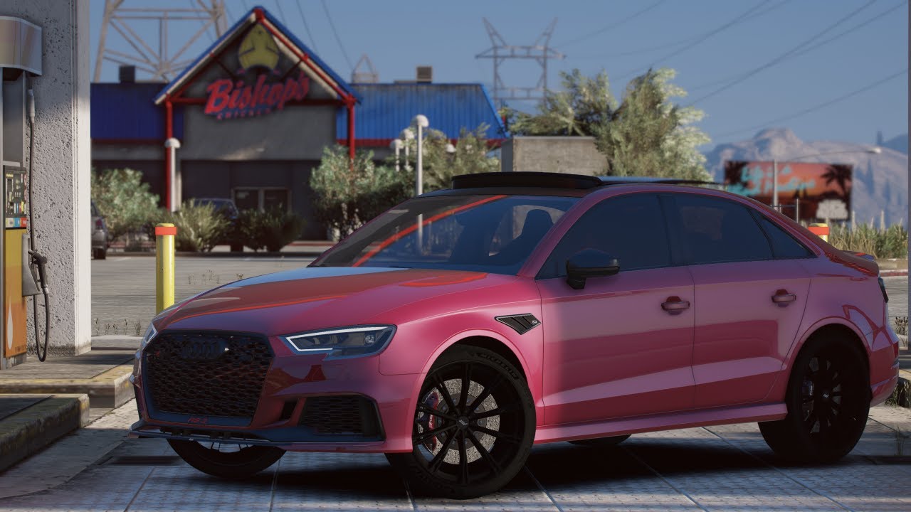 Uber Audi RS3-R ABT Berline 2020 (Toit ouvrant) - NVE GTA 5 - YouTube