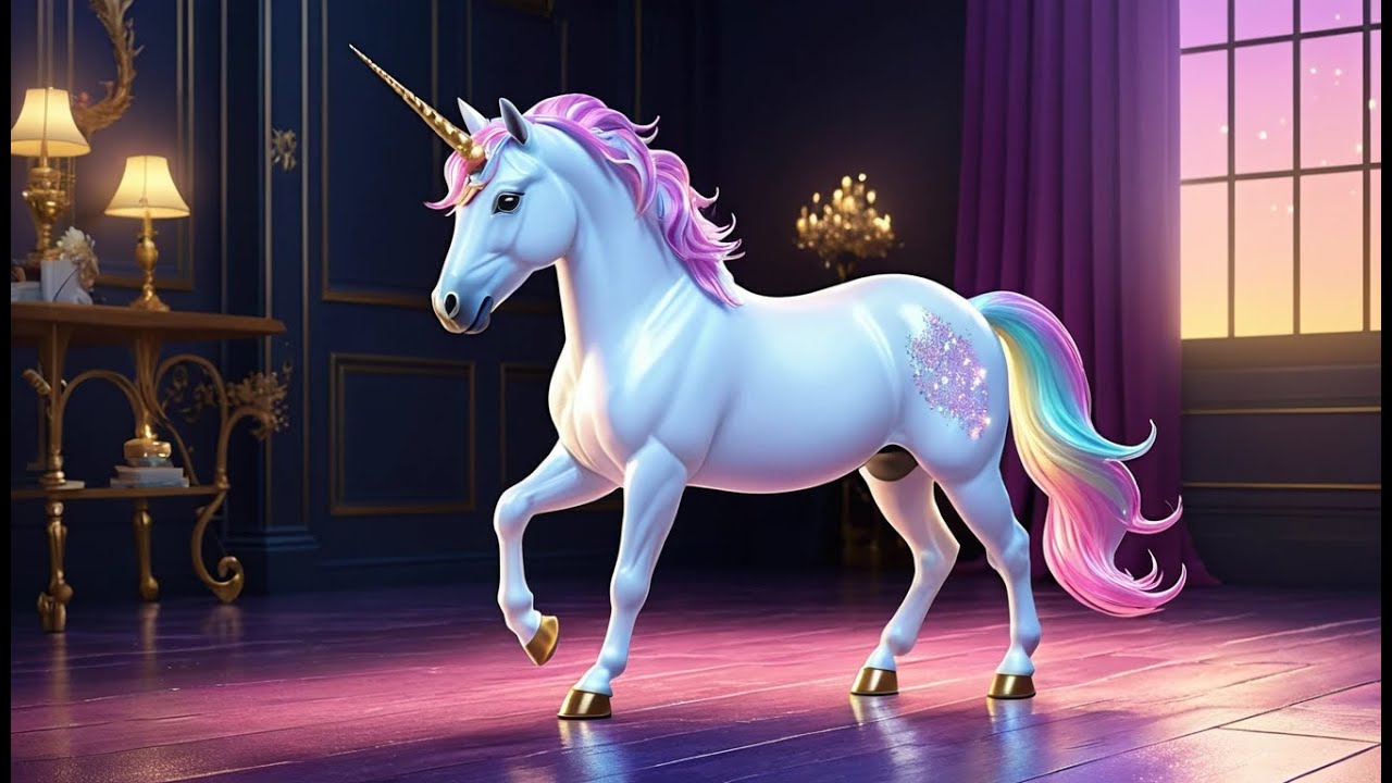 The Unicorns on the Bus Rhyme Song | Fun Nursery Rhyme | Educational ...