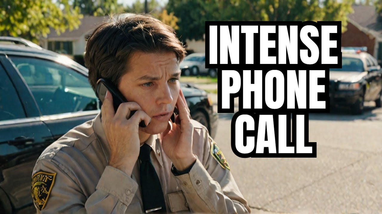 Intense Phone Call Caught on Camera: Confrontation with Sheriff Deputy ...