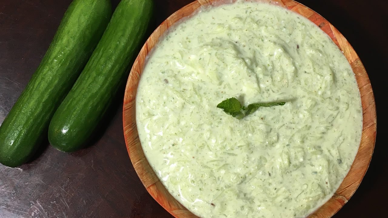 Cucumber raita - YouTube