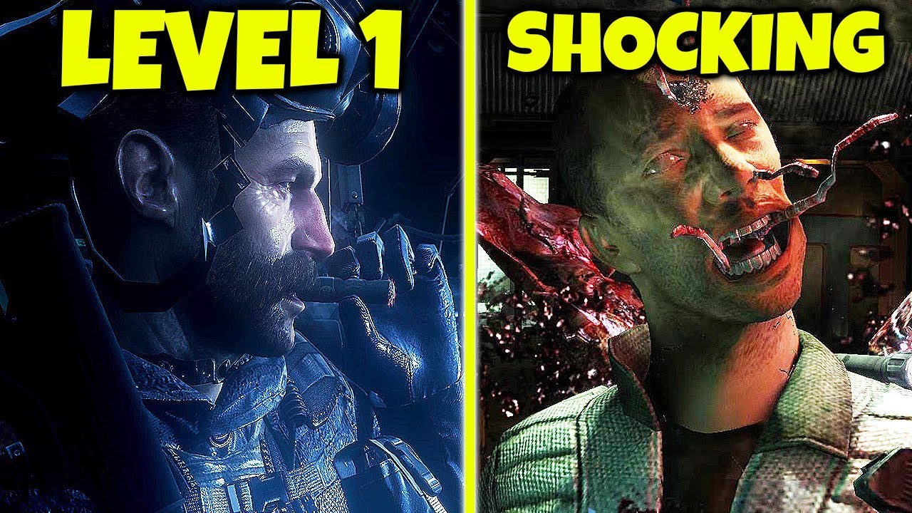 Top 10 Best LEVEL 1 Moments in Video Games - YouTube