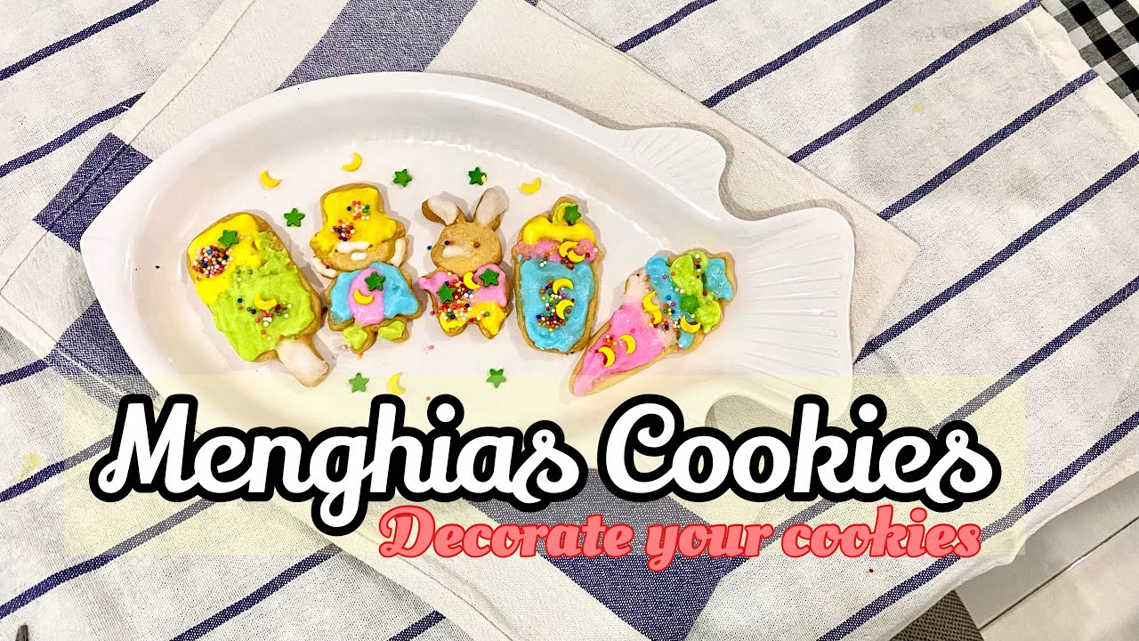 5 years Old Kids Decorate Cookies || Menghias Cookies - YouTube