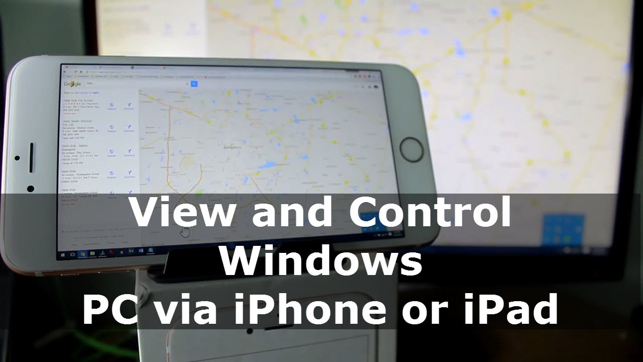 How to View and Control Windows PC via iPhone or iPad | Guiding Tech ...