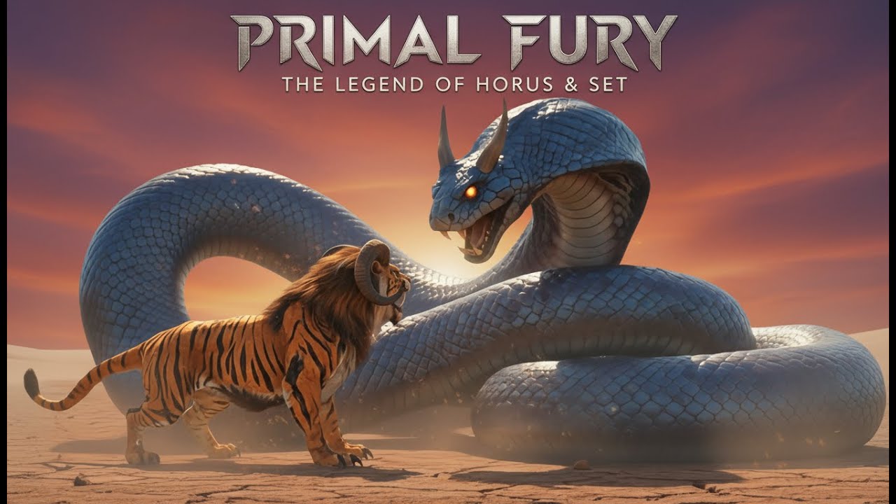 Part 1 My Last Day in the Island? A Horned Tiger Battles a Giant Snake ...