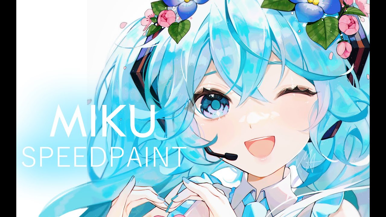 Hatsune Miku | Miku Day 2023 | 【Speedpaint】 - YouTube