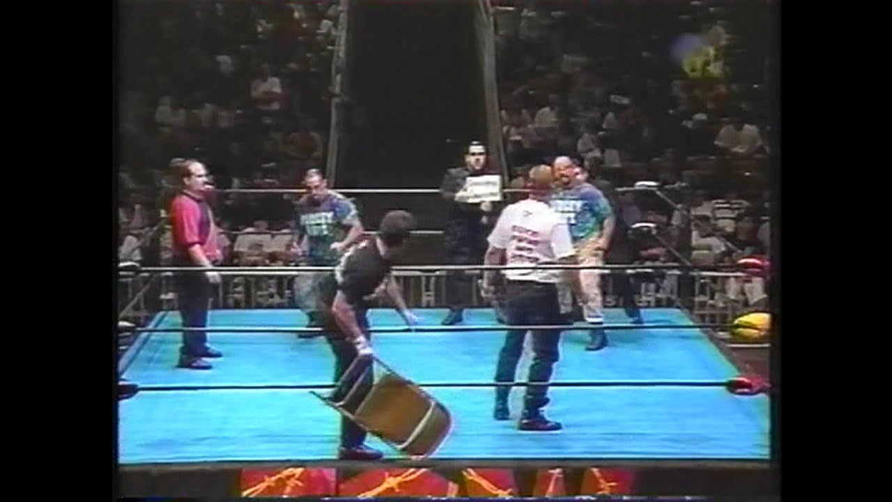 Luke & Butch Dudley vs. Sandman & Tommy Dreamer (ECW 1998) - YouTube