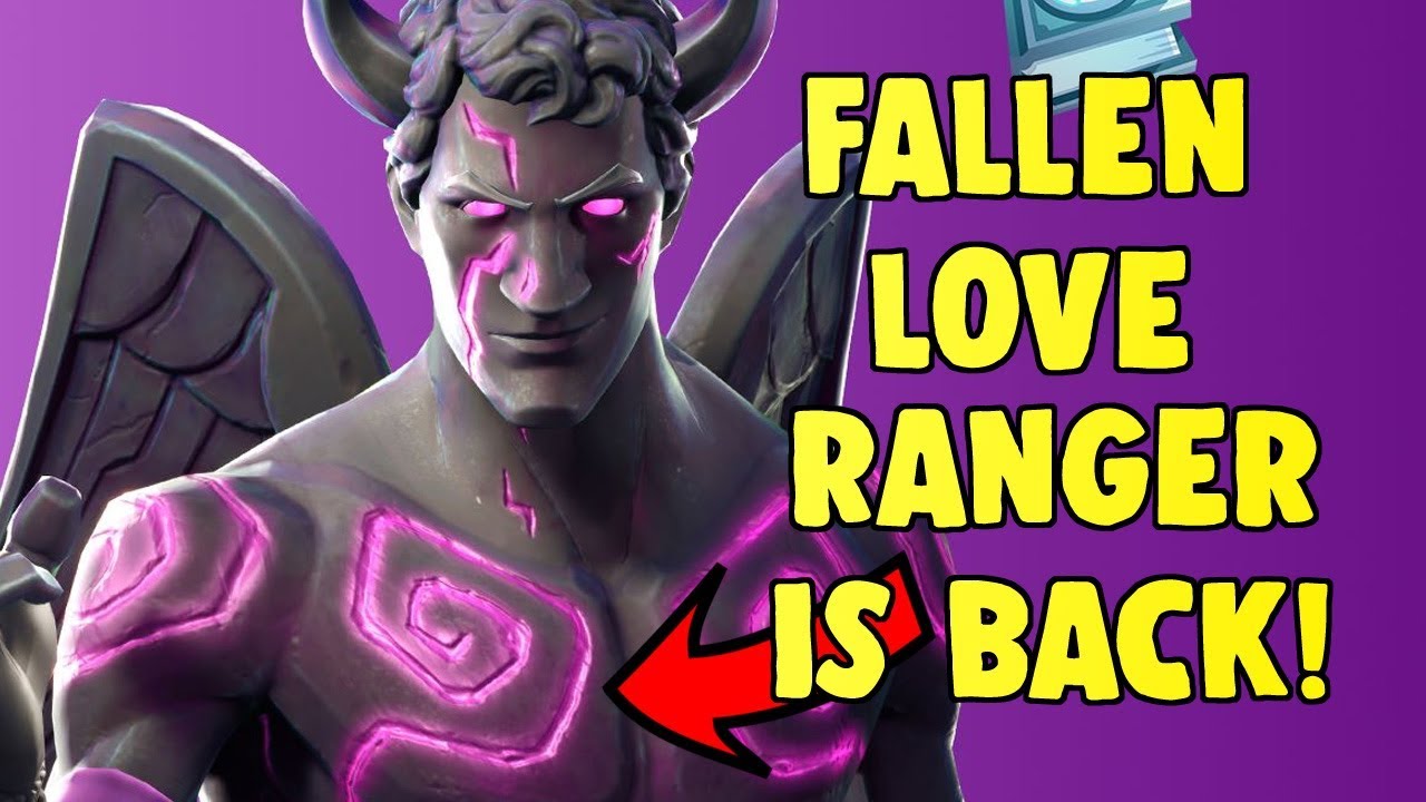 FALLEN LOVE RANGER IS BACK IN THE ITEM SHOP! - FORTNITE - YouTube