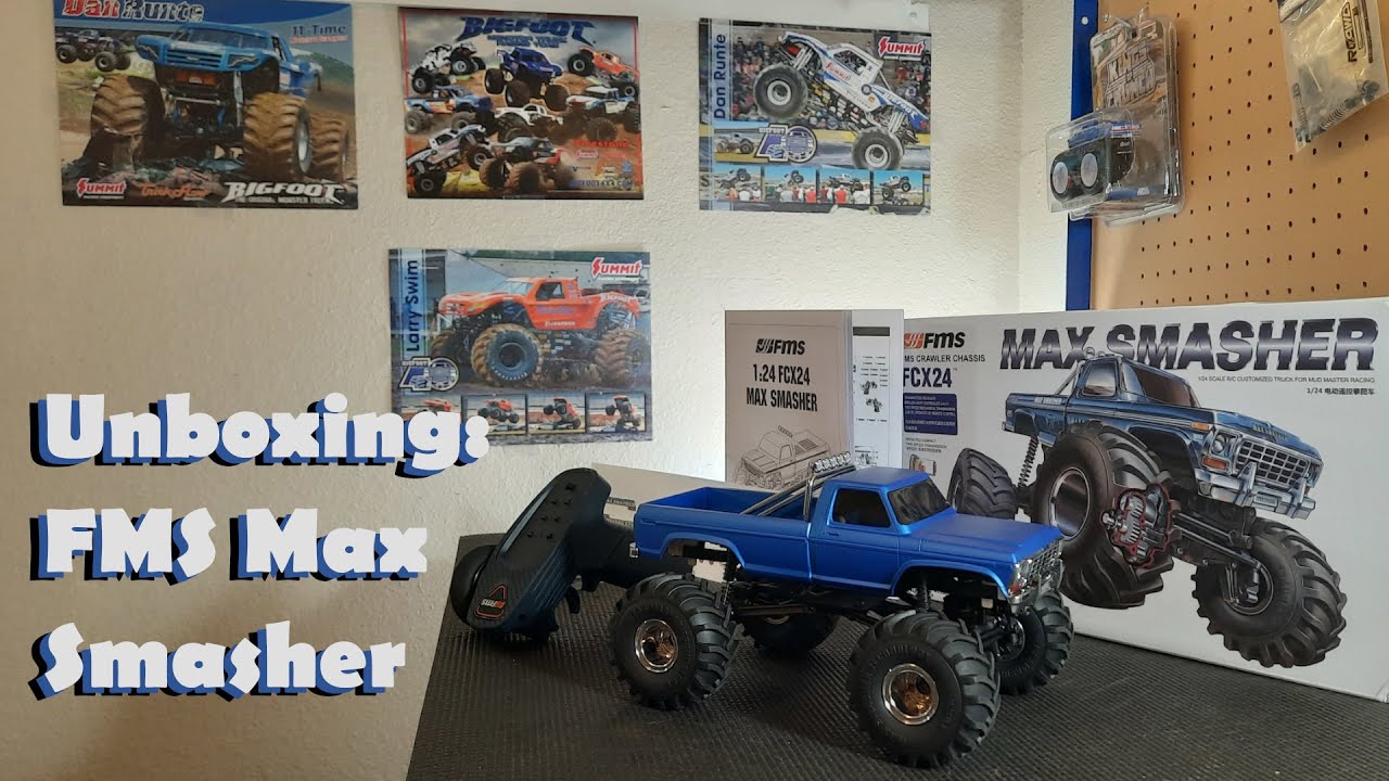 FMS MAX SMASHER: Unboxing & First Thoughts - YouTube