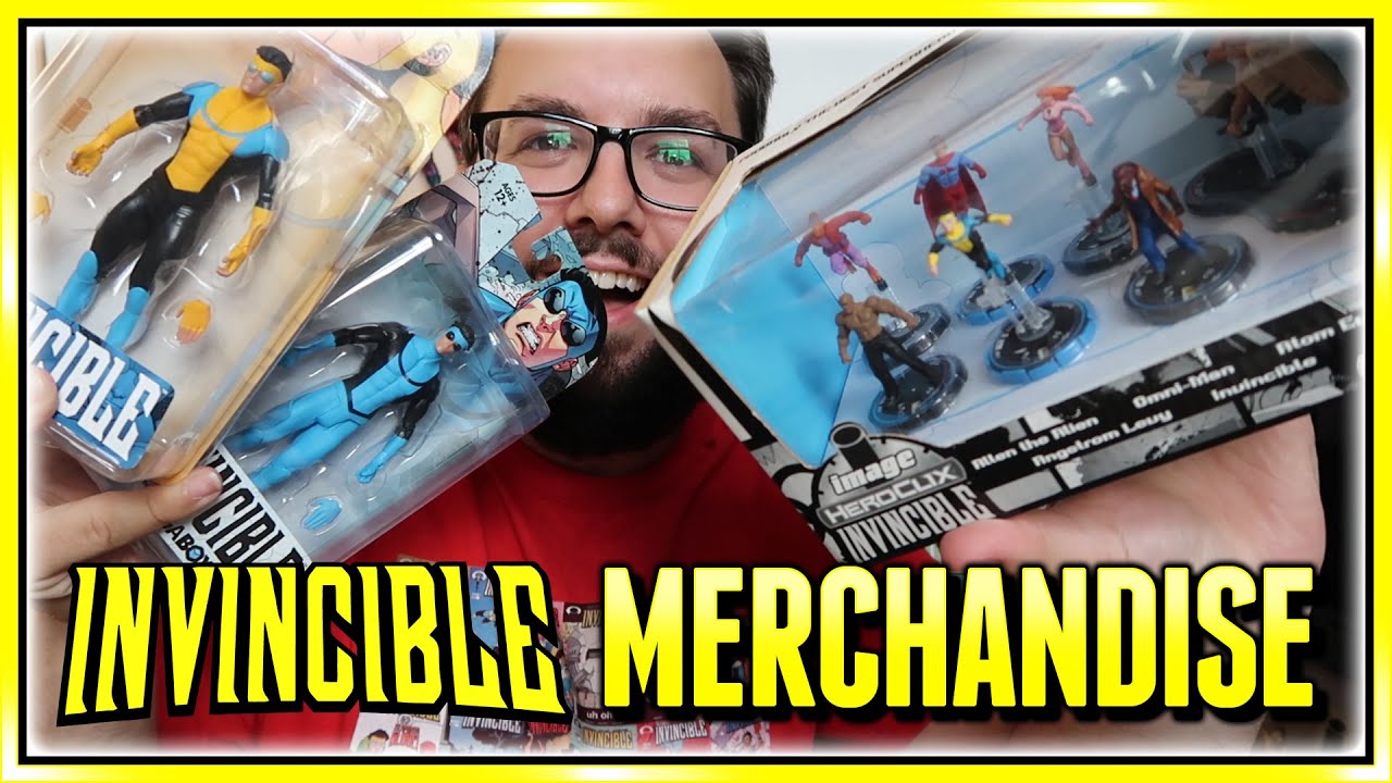 My Invincible Merchandise Collection | August 2020 - YouTube