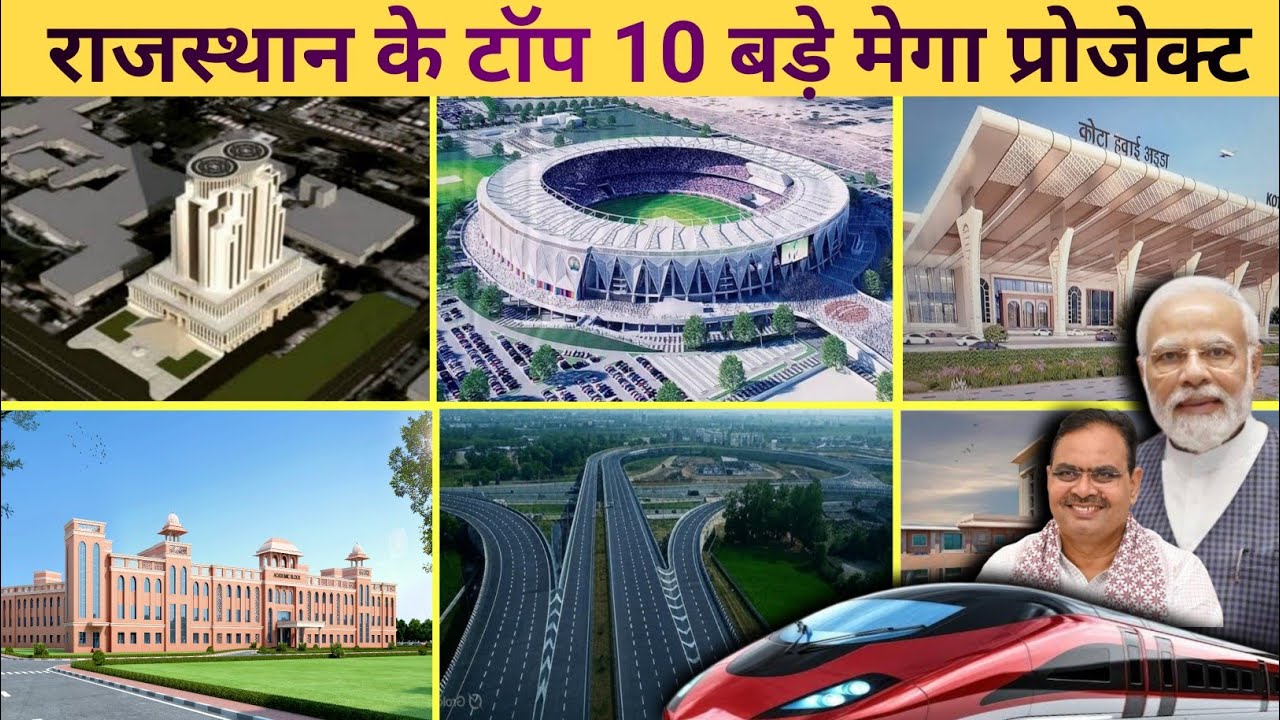 Top 10 Mega projects of Rajasthan || Rajasthan Top Upcoming Mega ...
