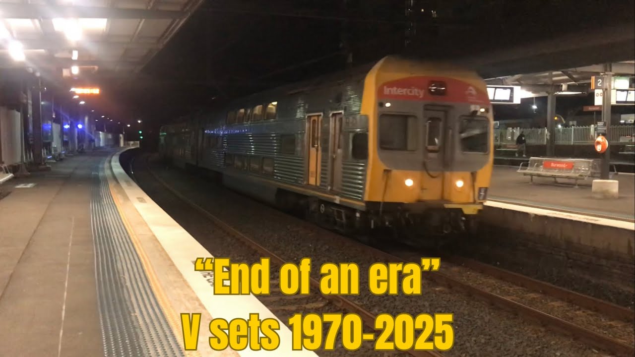 Riding On Sydney’s Iconic Intercity V Set for the last time (BONUS ...