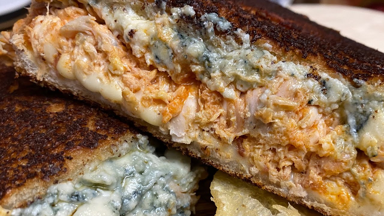 Buffalo Chicken Melt on the Blackstone | how to recipe #blackstone # ...