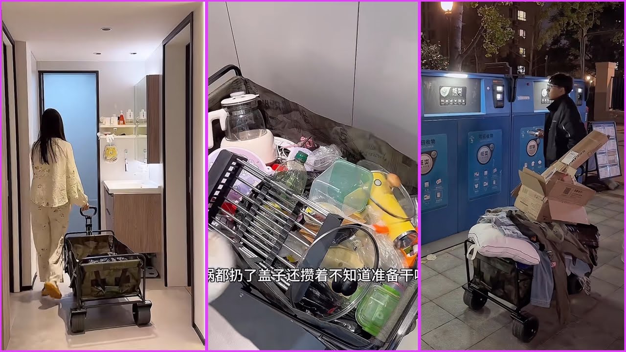 Pt- 2🎀 | You Have To throw Some Useless Things To Relieve The Pressure Of The Small House - YouTube