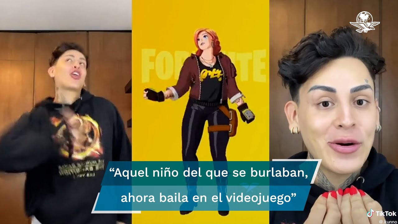 Kunno, de Tik Tok a Fornite; su baile ahora aparece en el juego - YouTube
