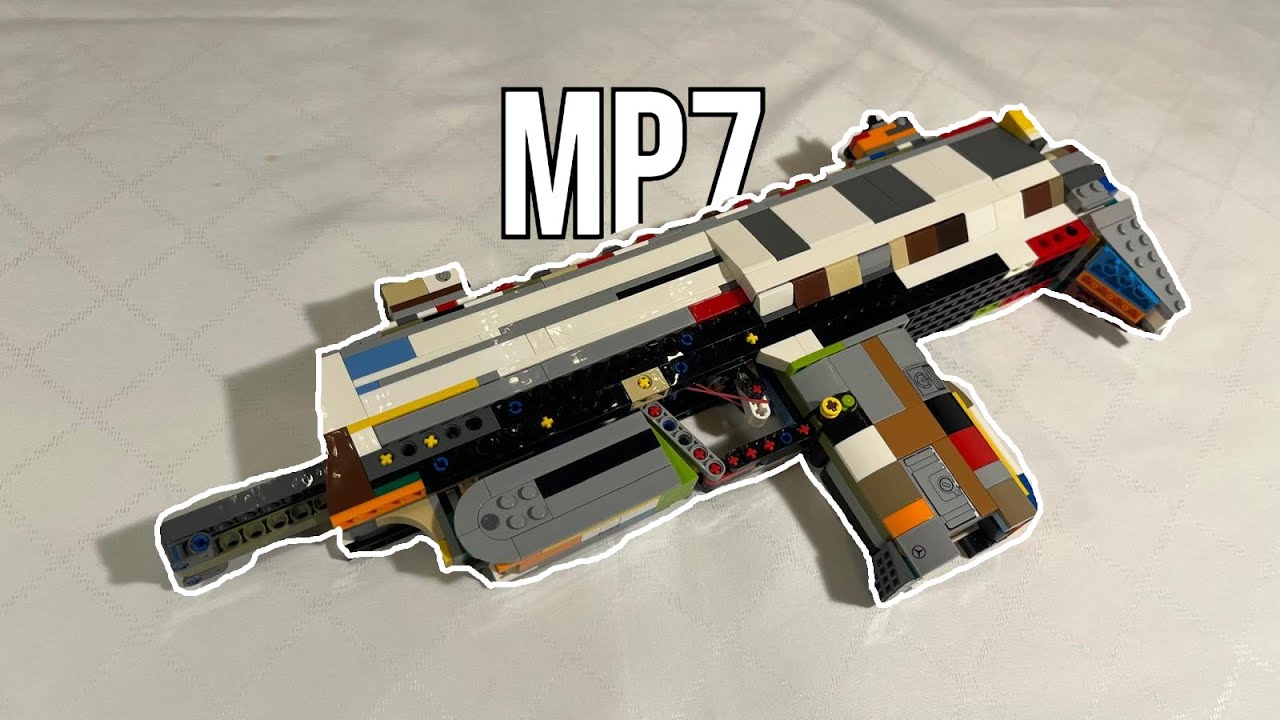 Lego MP7 | Working Lego Gun - YouTube