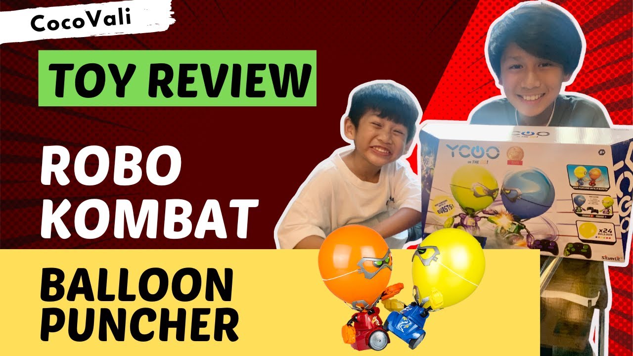 ROBO KOMBAT BALLOON PUNCHER | Toy Review - YouTube