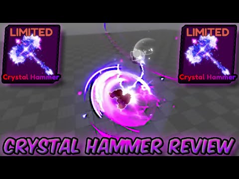 Crystal Hammer Review [4K UHD] Blade Ball - YouTube