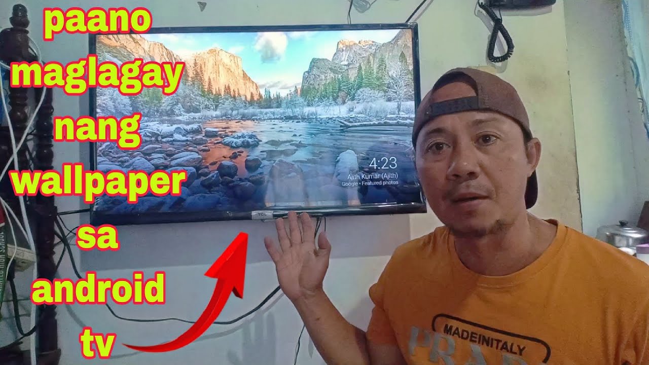 How to set screensaver on smart tv|set as wallpaper - YouTube
