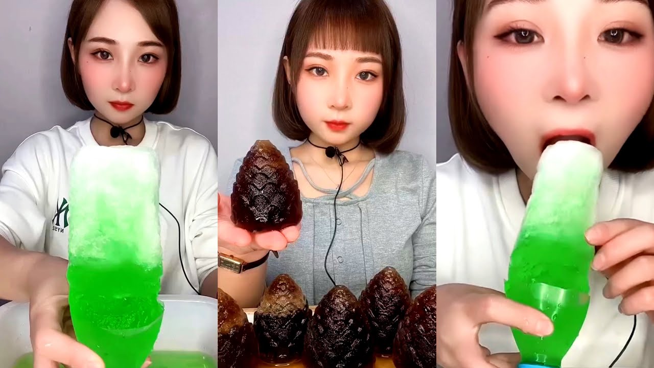 [ASMR]신기한물먹방ASMR DRINKING #ASMRDRINKING#물먹방#아이스크림#12846 - YouTube