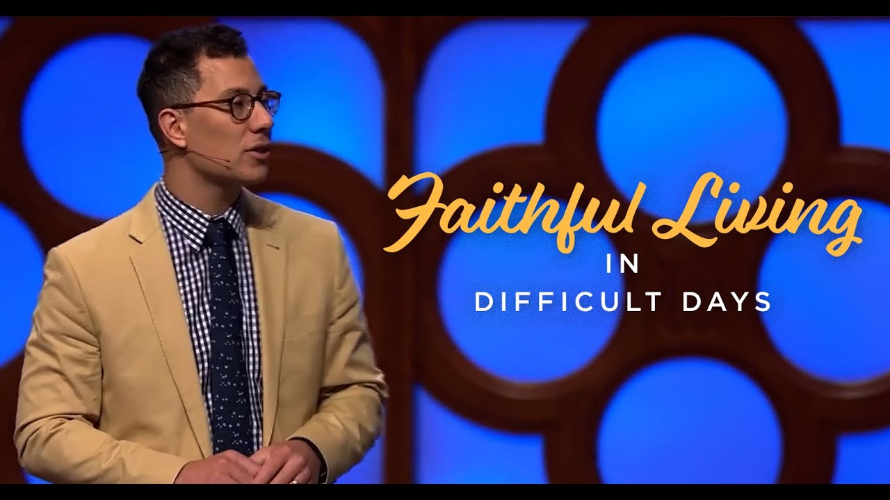 Faithful Living in Difficult Times - FULL SERMON - Jonathan Youssef - YouTube