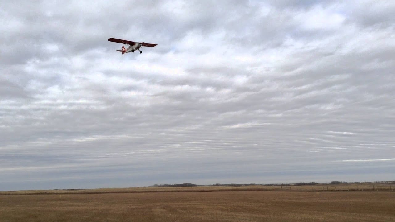STOL Landing citabria. - YouTube