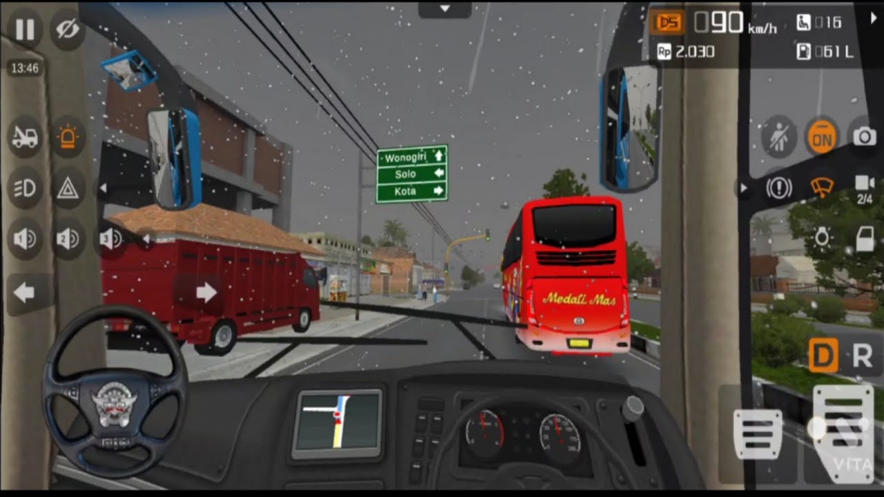 Bus simulator Indonesia race. bus racing play. online bus game. - YouTube