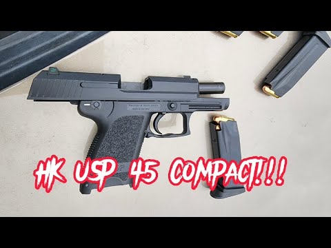 The HK USP 45 Compact: A Quick Look - YouTube