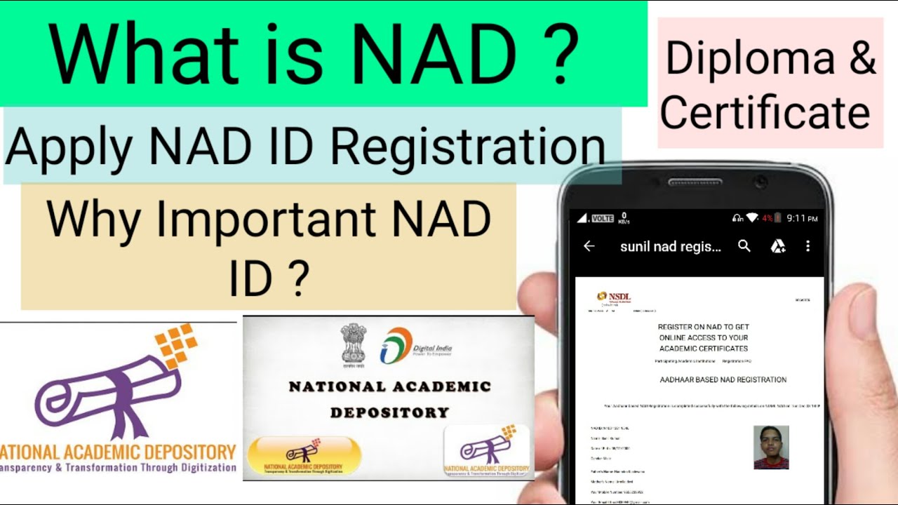 What Is NAD ? How To REGISTER On NAD ID? Why It's Important 2020?By ...