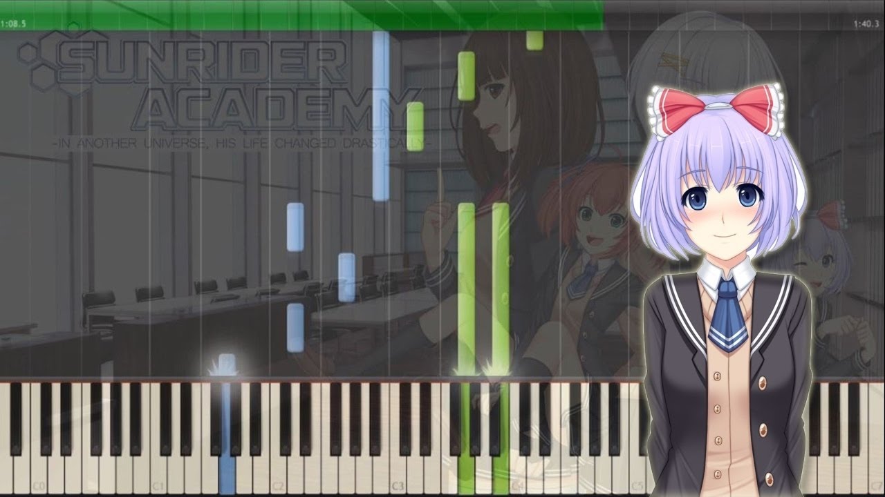 Fukai Kawa - Sunrider Academy [Piano Tutorial +Midi | Sheet] - YouTube