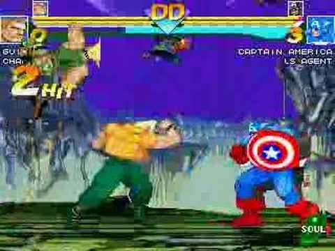 Mugen Guile/Charlie Vs. Cap America/US Agent - YouTube