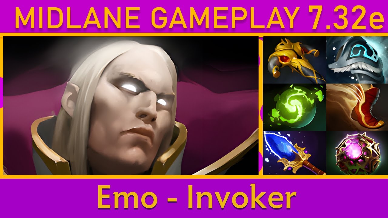 🌟Emo Invoker Mid Gameplay - Dota 2 Top MMR - YouTube