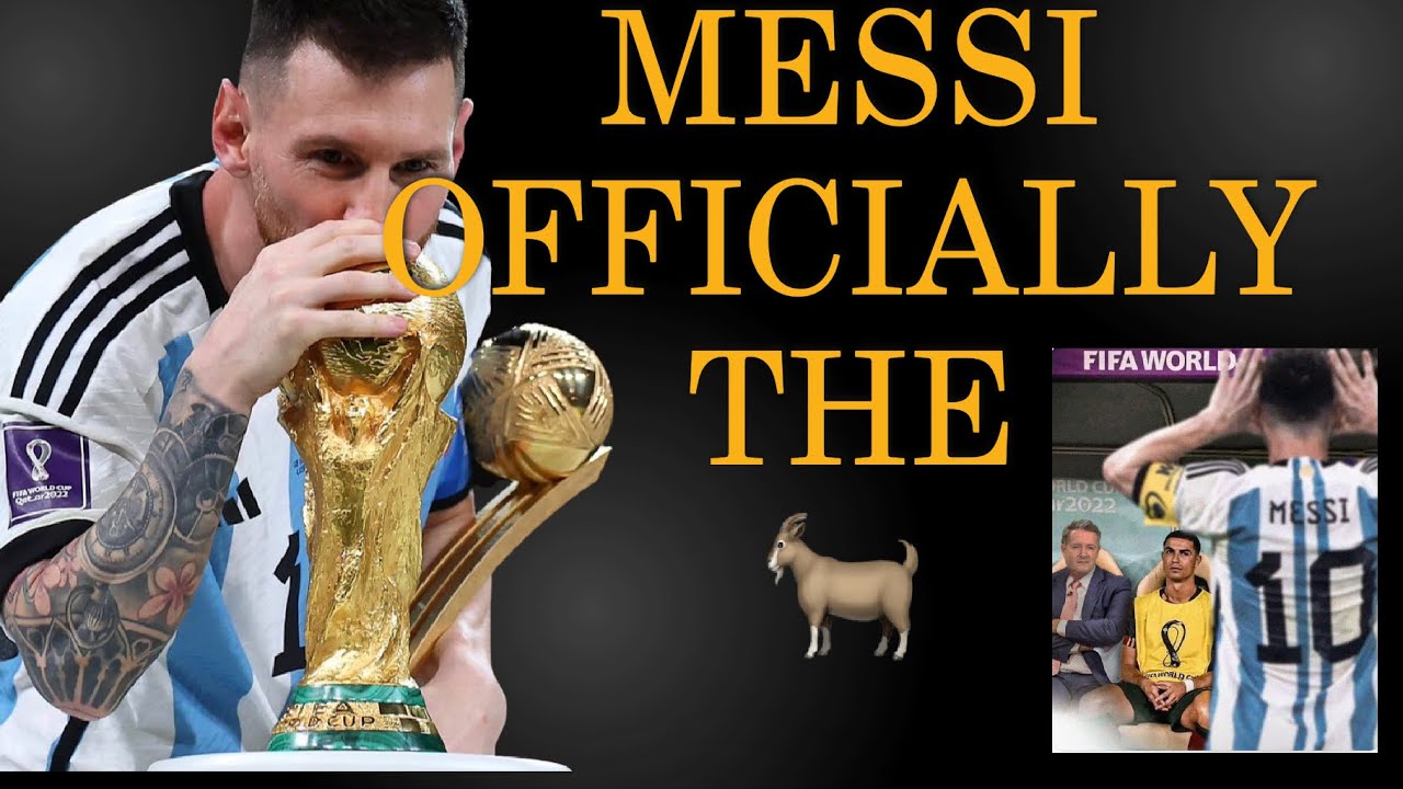 MESSI OFFICIALLY THE GOAT 🐐! - YouTube