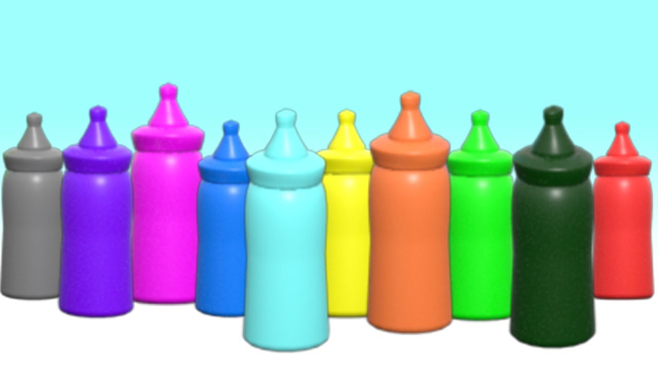 Learn Colors For Children Kids Toddlers | Learn Colors With Milk ...