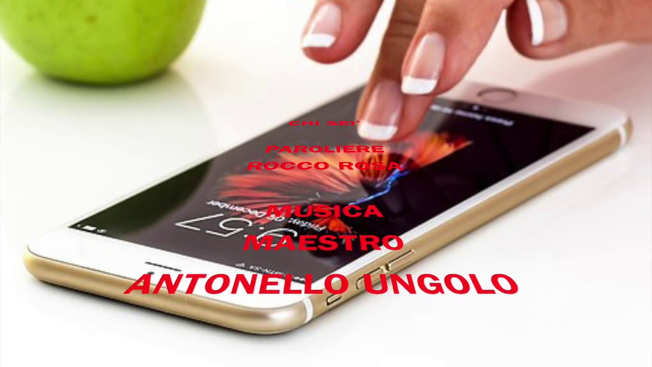 Paroliere Rocco Rosa - Musica Maestro Antonello Ungolo - Chi sei ...