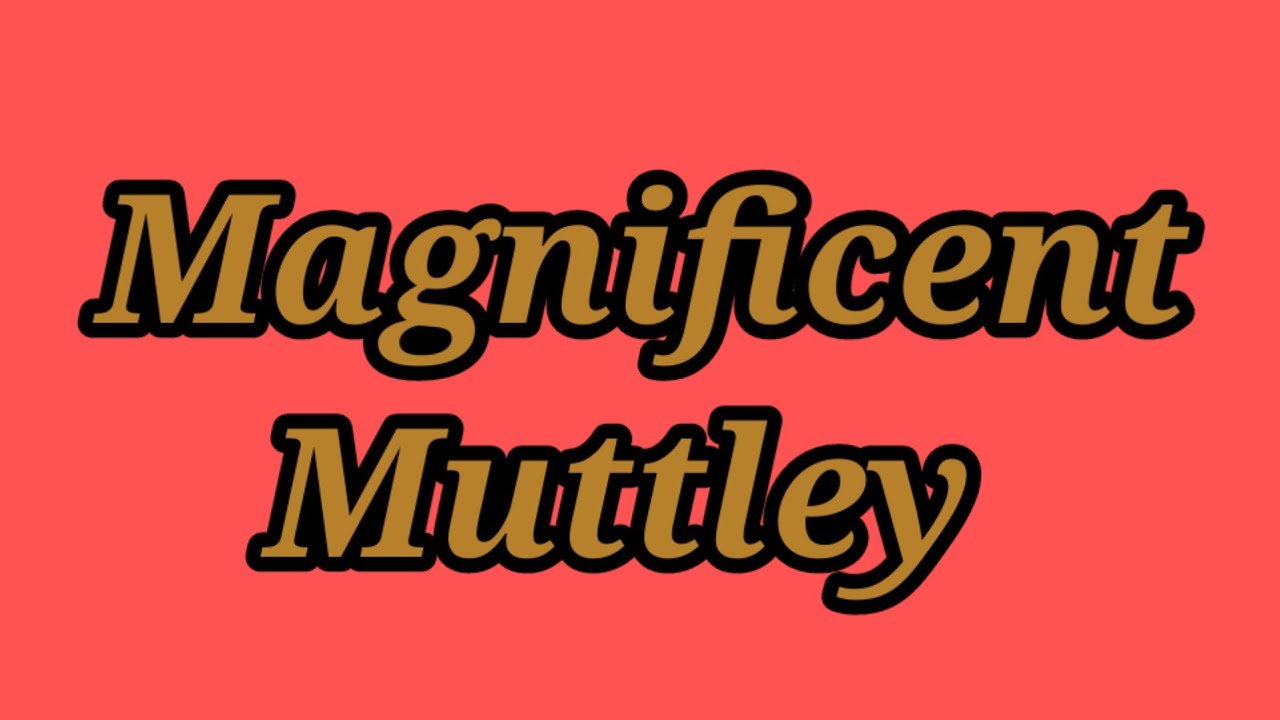 Magnificent Muttley Characters Voice Test 1# - YouTube