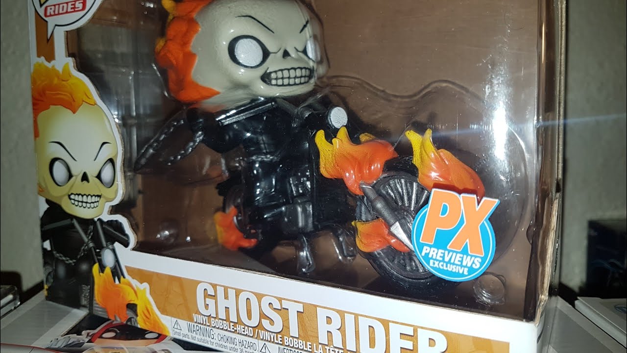 FUNKO POP! RIDES(Marvel) Ghost Rider Previews Exclusive - YouTube