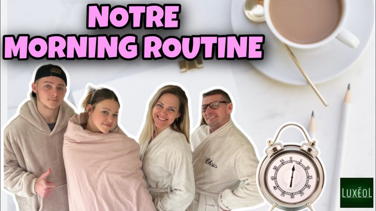 NOTRE MORNING ROUTINE DU WEEK-END ! - YouTube