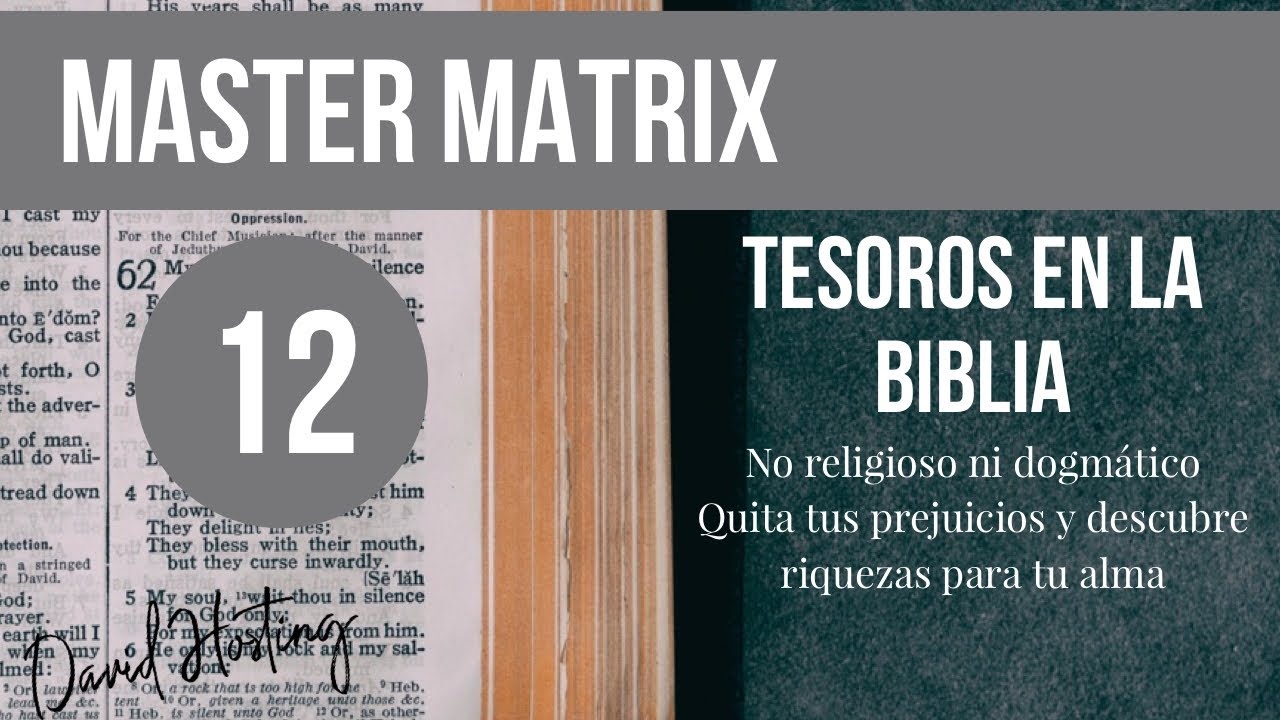 MASTER MATRIX - PARABOLA DEL TRIGO Y LA CIZAÑA - YouTube