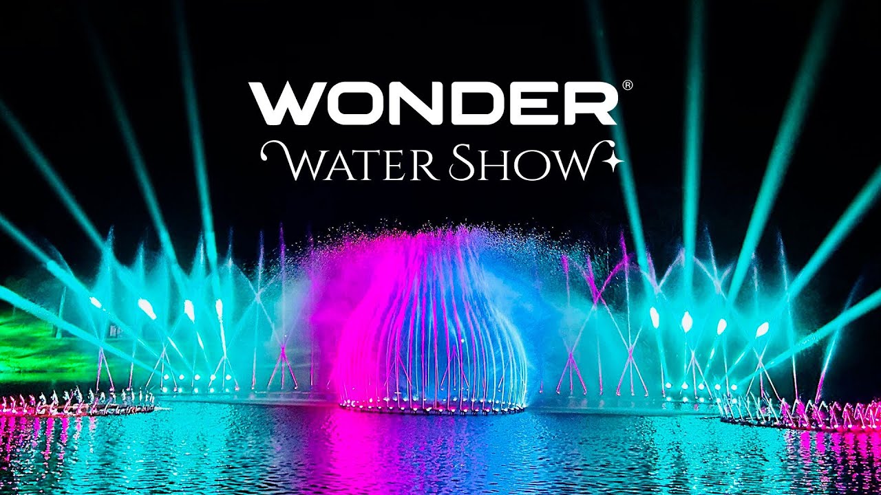 WATER SHOW - Wonder Park Foz - YouTube