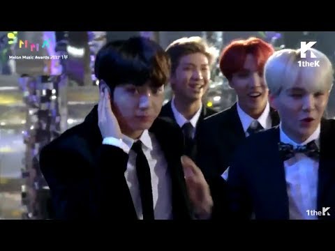 BTS Being Extra for Suga @ MMA 2017