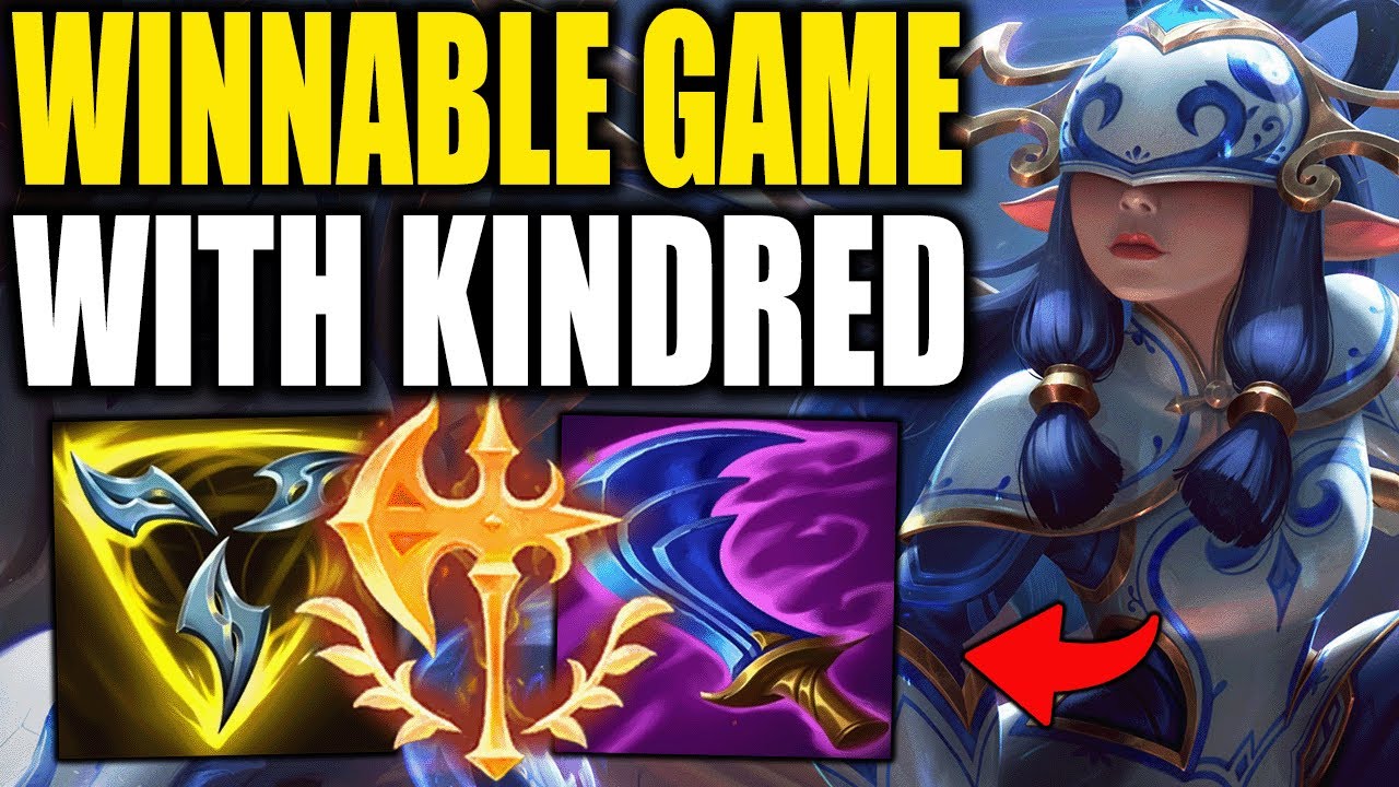 Every Game Is Winnable With This Kindred build! (Come Back From Behind ...