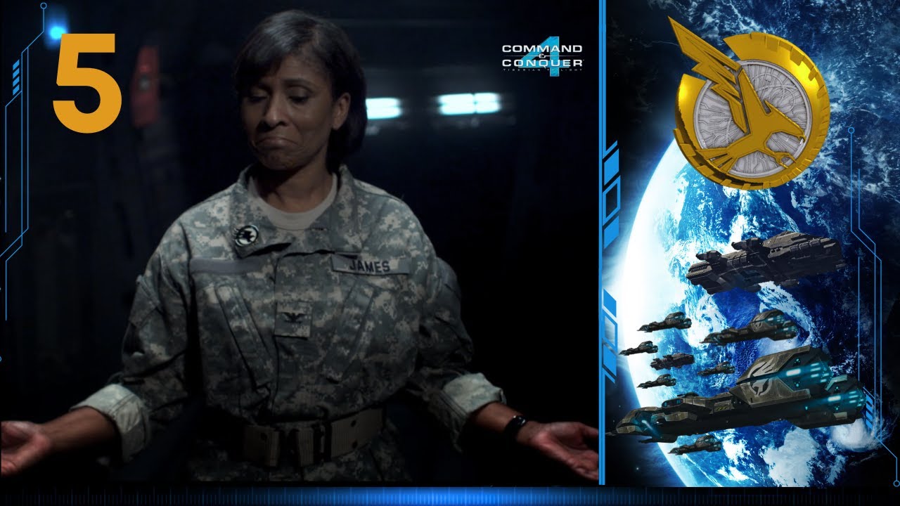 C&C 4 Tiberian Twilight: GDI Campaign 5 | " Cold Heart Truth " (HARD ...