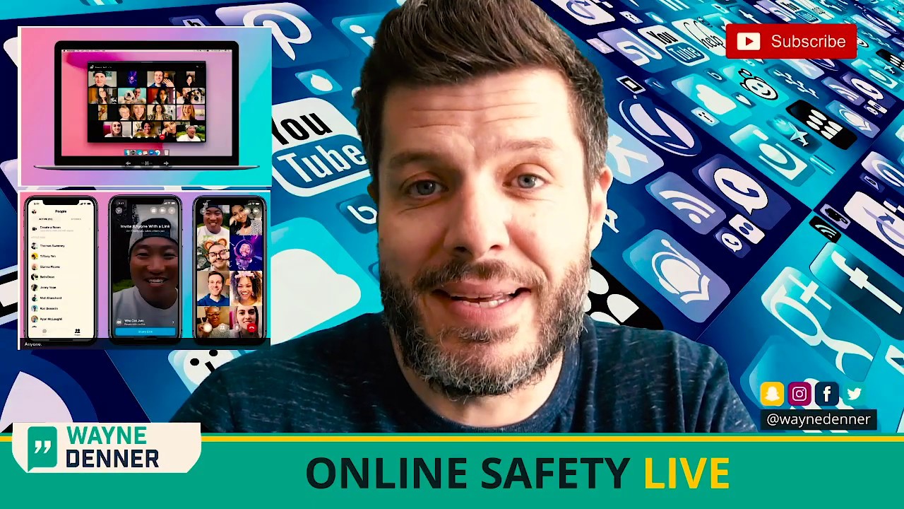 New Facebook Group Video Chat Messenger Rooms - YouTube