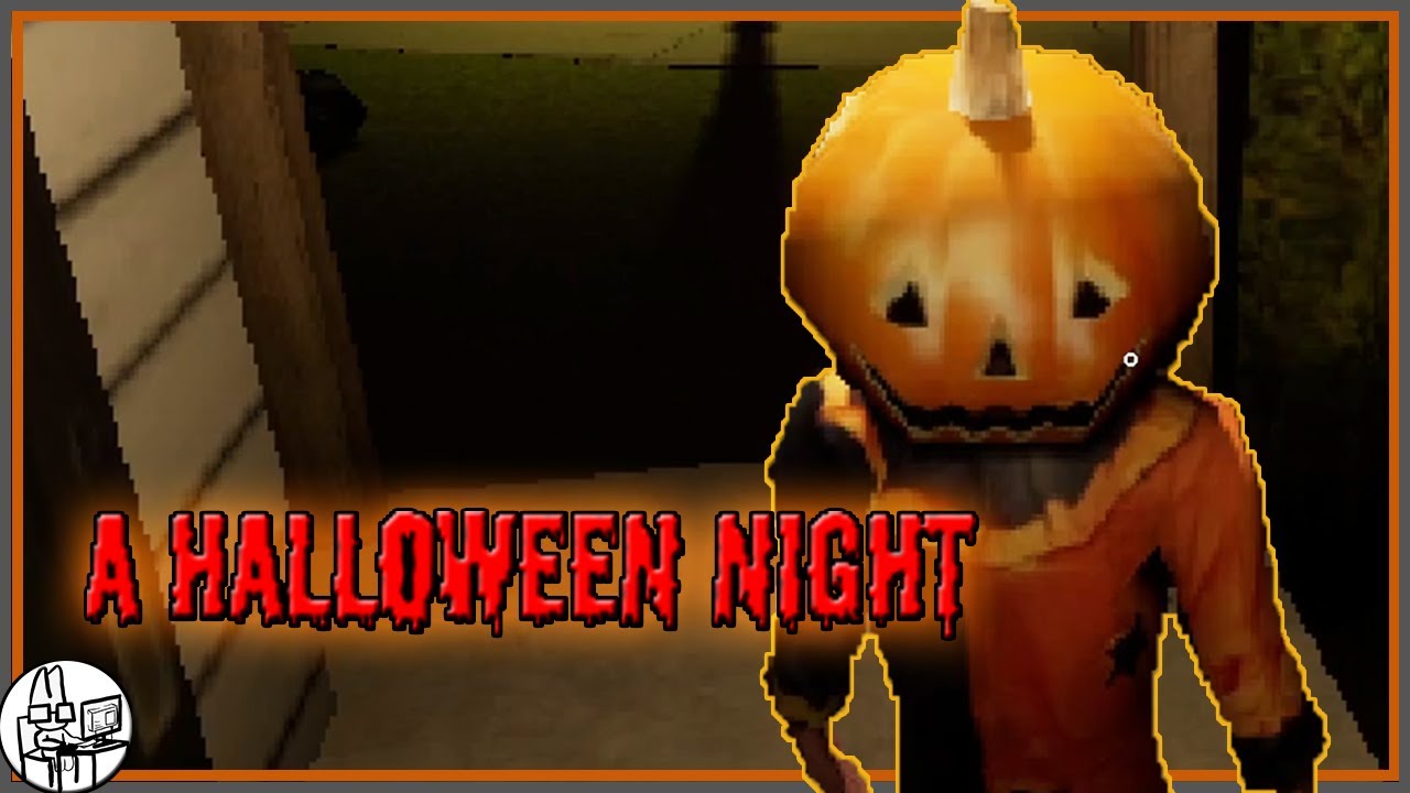 A Night On Halloween - Horror Game - YouTube