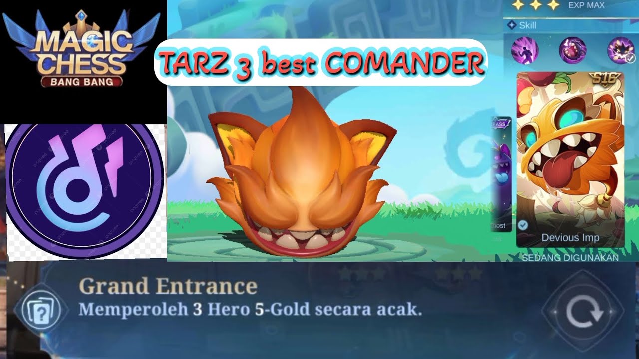 TARZ 3 ! BEST COMENDER 2025! MAGIC CHESS! MOBILE LEGENDS! MLBB! @belayt ...