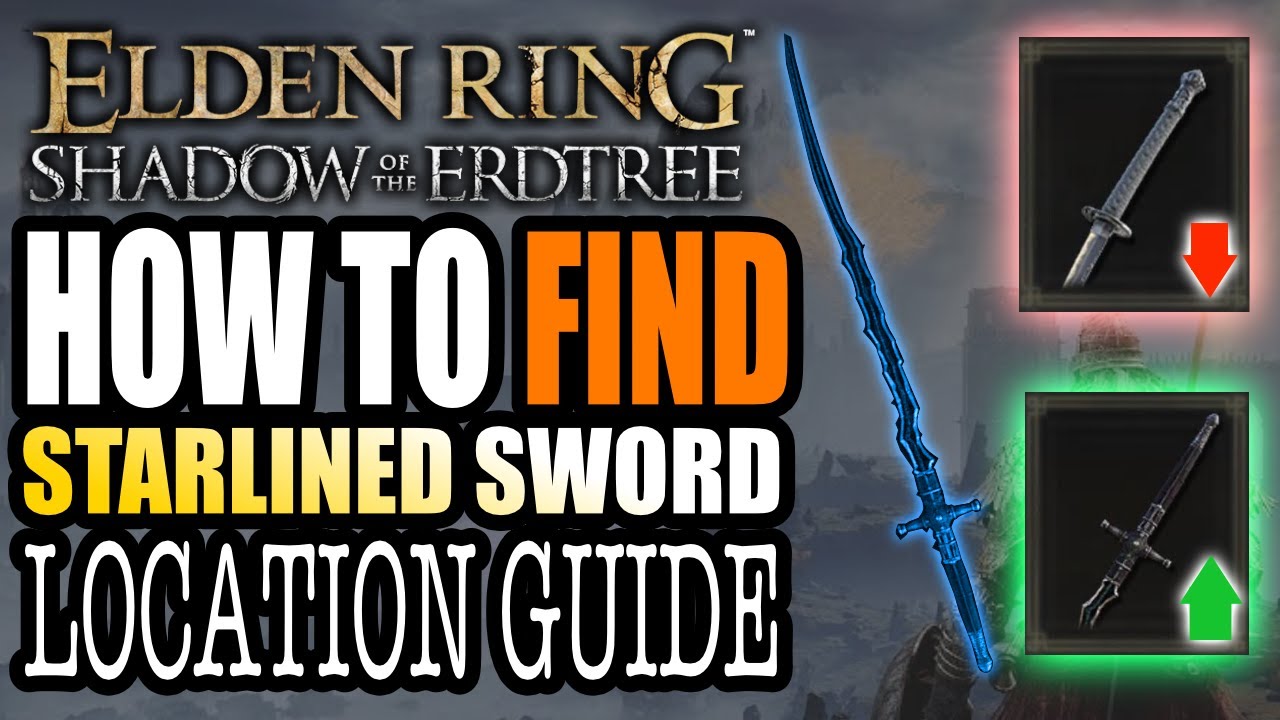 How to get Star-lined Sword Elden Ring (Shadow of the Erdtree) Location ...