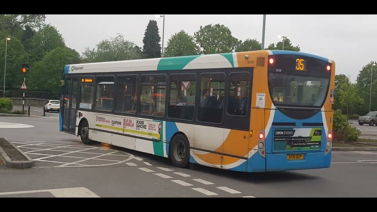 Here is the new livery stagecoach bus 36138 on the number 35 in ...