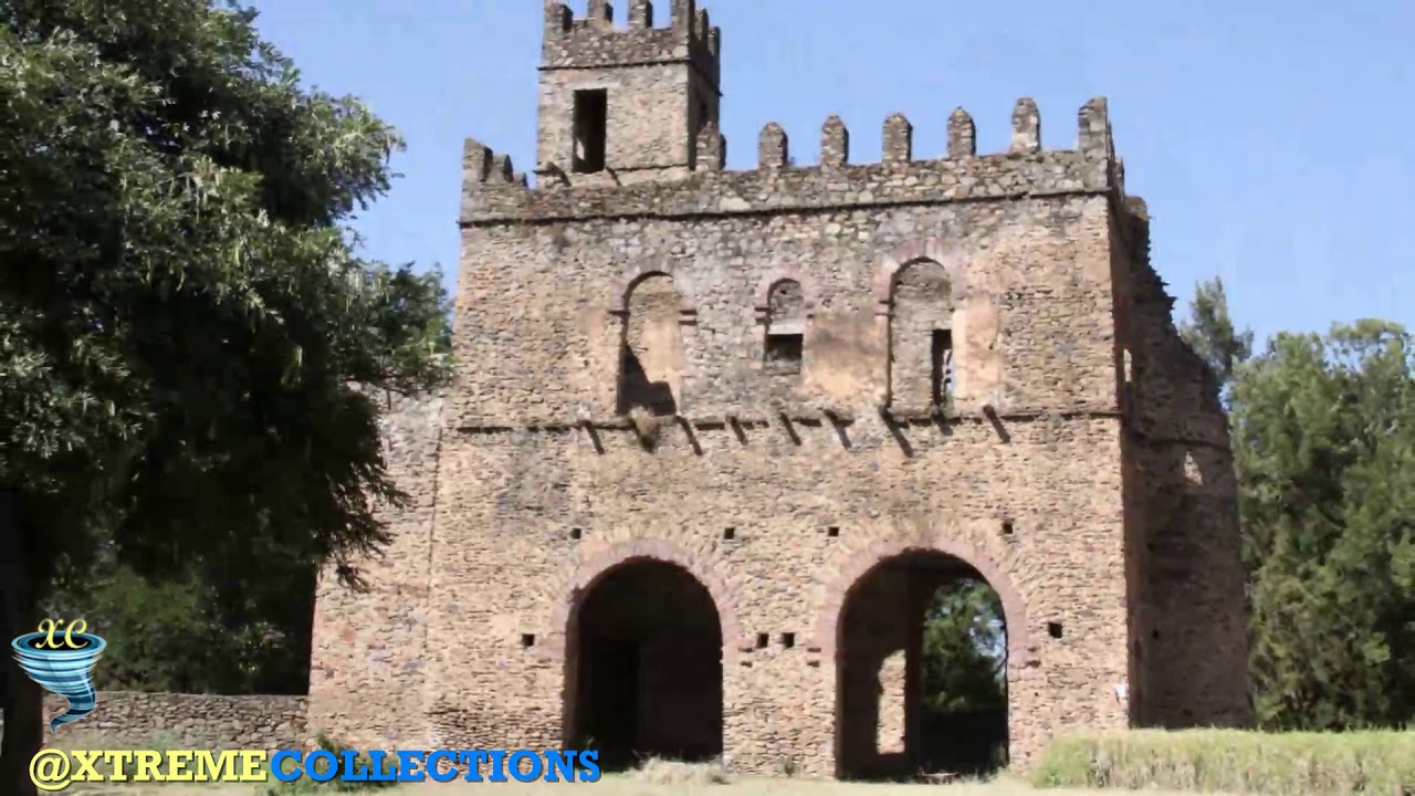 Fasil Ghebbi in Gonder, Ethiopia - YouTube